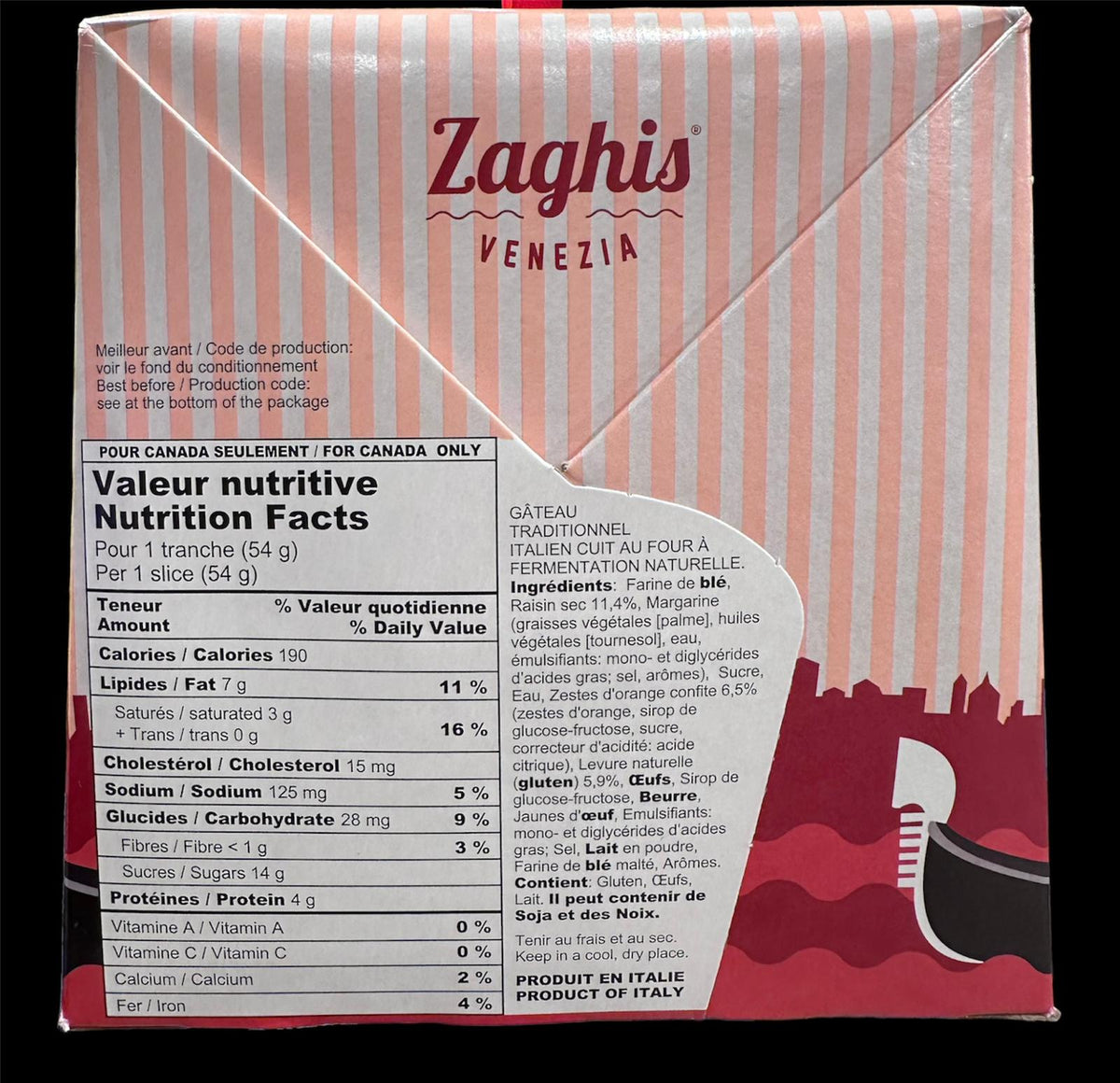 Zaghis Panettone Classico – Crazy Cheese